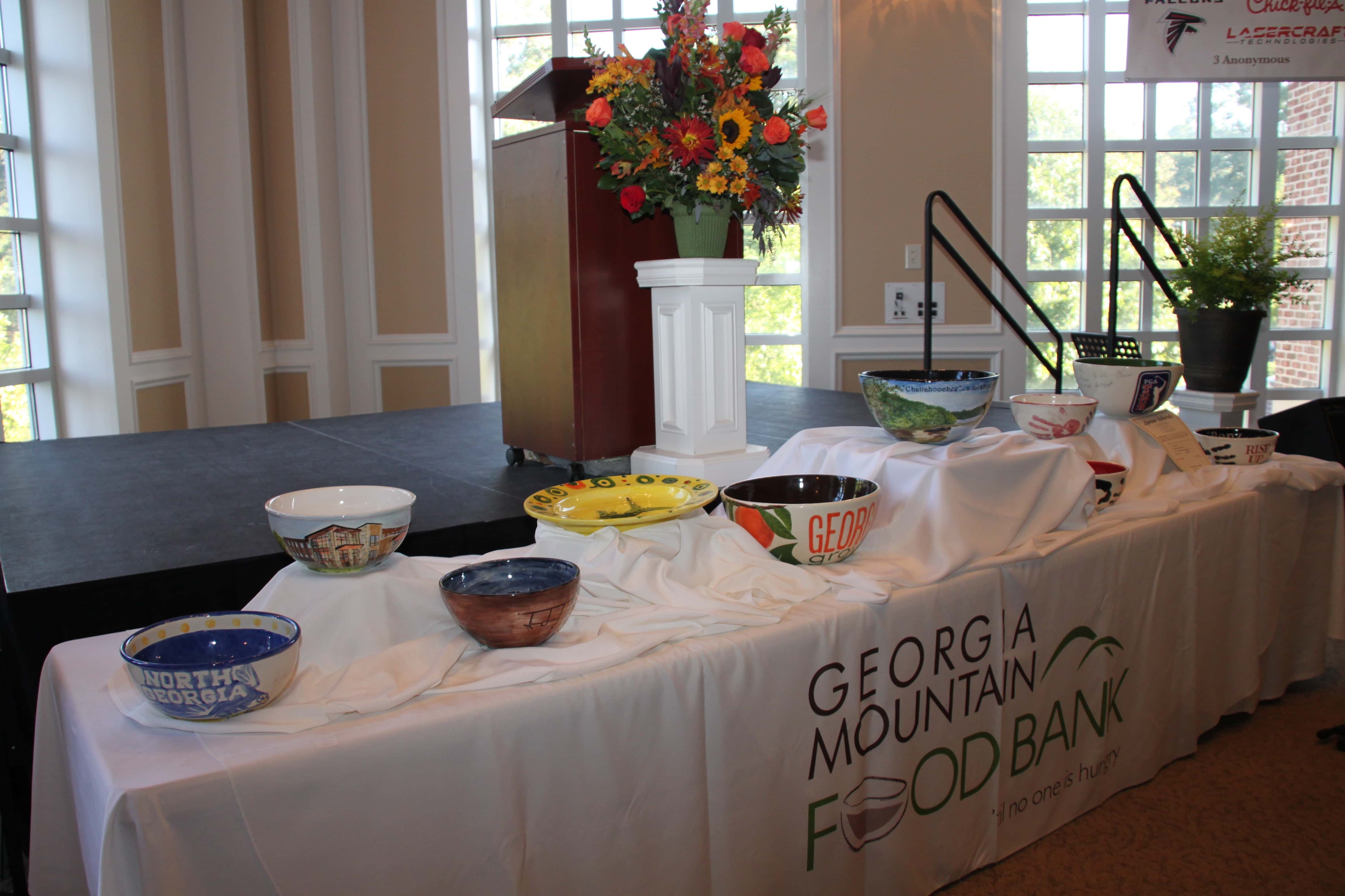 Empty Bowl Lunch - Georgia Mountain Food Bank